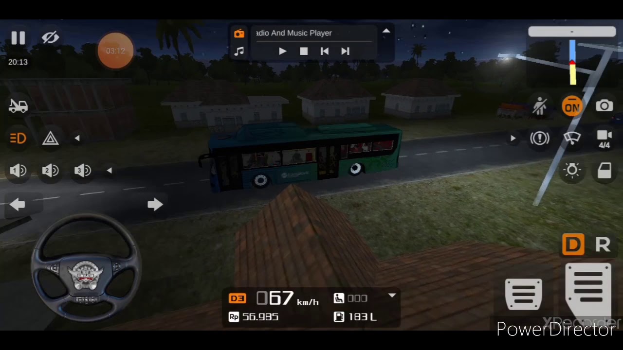 New bus MOD gameplay | Bus Simulator Indonesia - YouTube