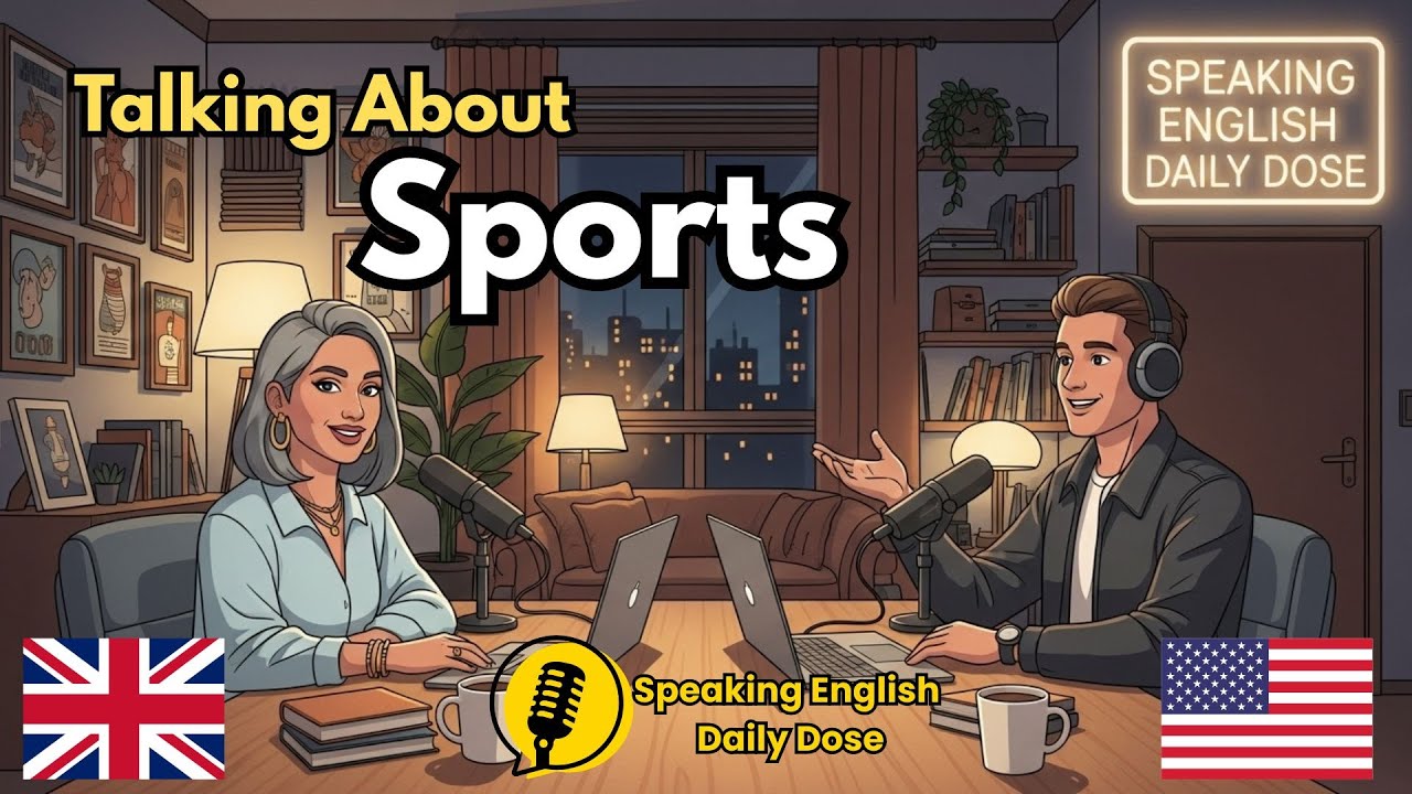 How to Talk About Sports in English | English Conversation Practice ...