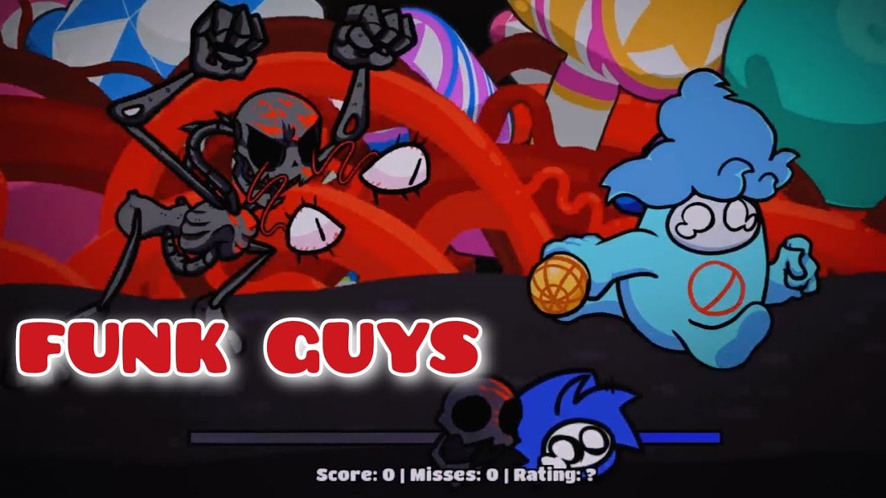 Funk Guys: Ultimate Knockout #2 / FNF Vs Fall Guys - YouTube