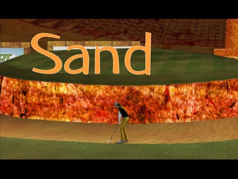 Sand chipping and special elevated green situations (Shot Online) - YouTube