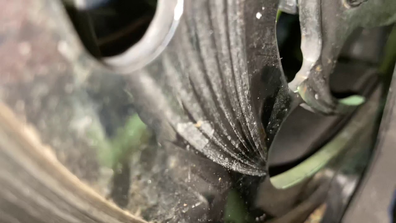 Harley Davidson fat boy rear brakes - YouTube