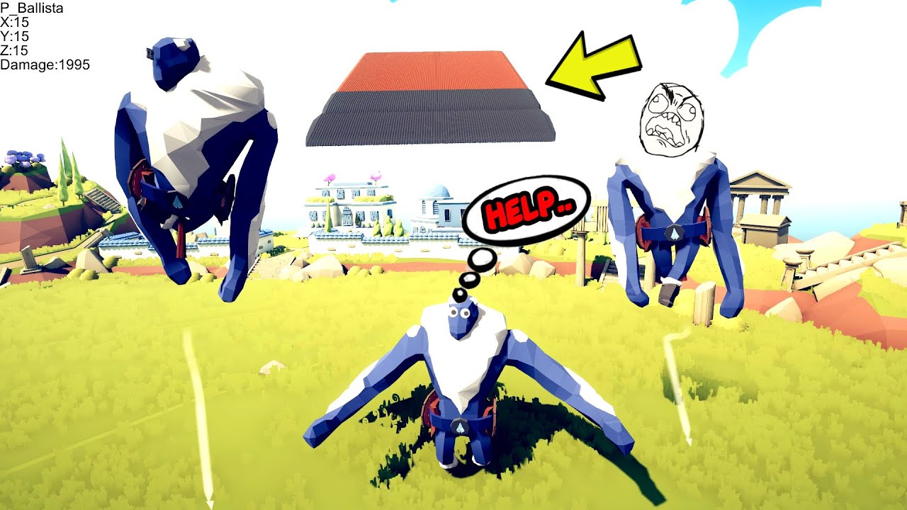 GOD POWER Vs EVERY UNITS [PROTECT THE BARDS] - TABS - Totally Accurate ...