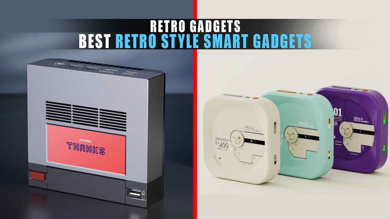 5 Best Retro Style Smart Gadgets 2024 | Retro Gadgets - YouTube