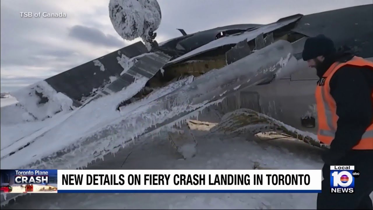 Authorities provide new details into plane crash landing in Toronto ...