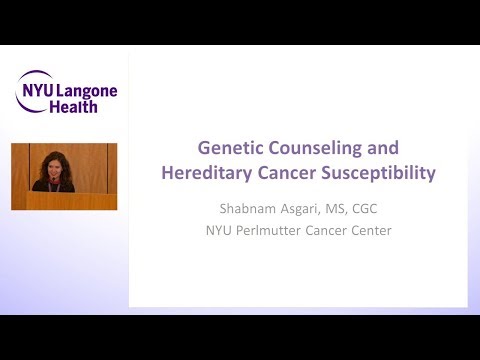 Genetic Counseling for Women