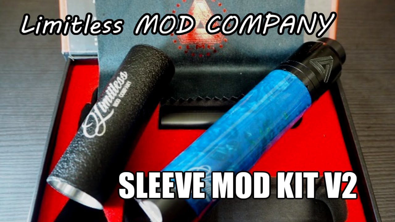 【Limitless】探り探りでLimitlessのメカチューブkitをレビューしてみた！【SLEEVE MOD KIT V2】 - YouTube