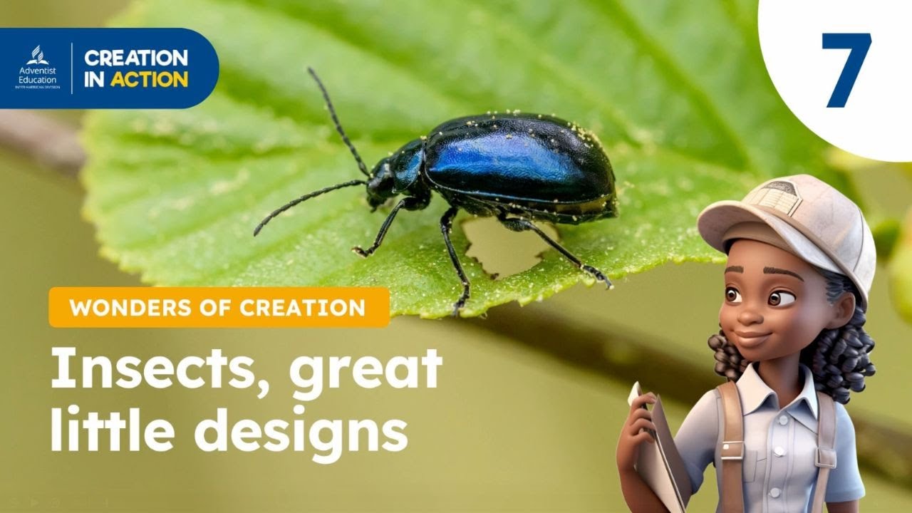 Insects, Great Little Designs | Creation in Action – Module 7 - YouTube