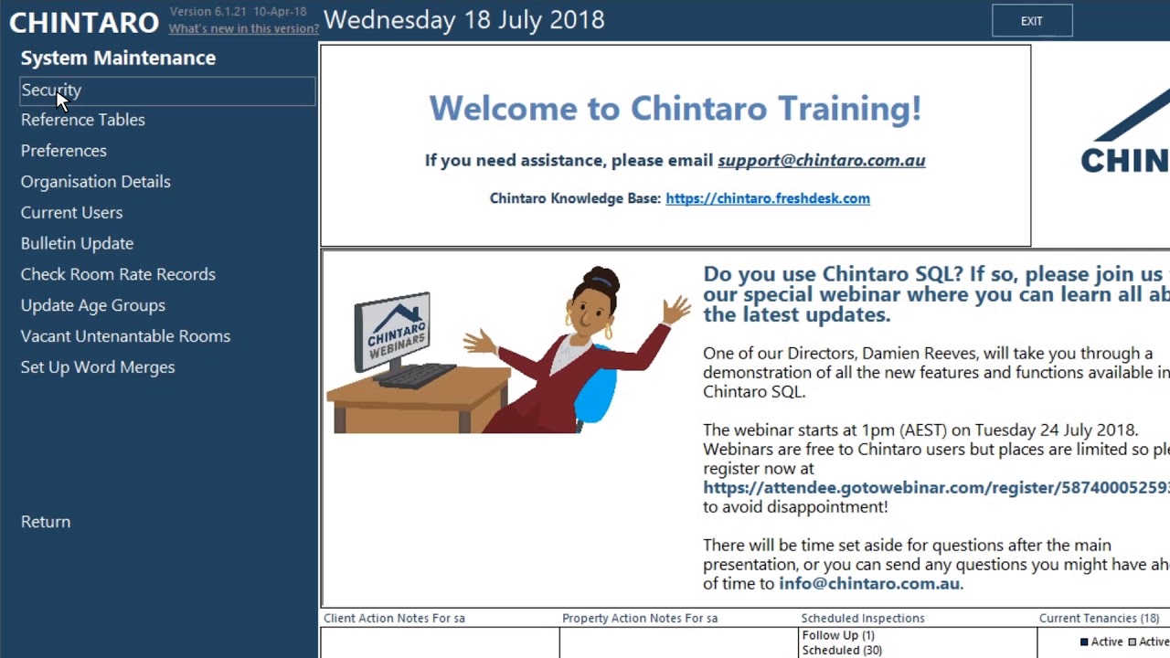 Introduction to Chintaro: Logging In - YouTube