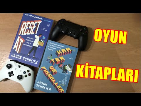 OYUN KİTAPLARI - Kan Ter Ve Pikseller / Reset At ve Dahası