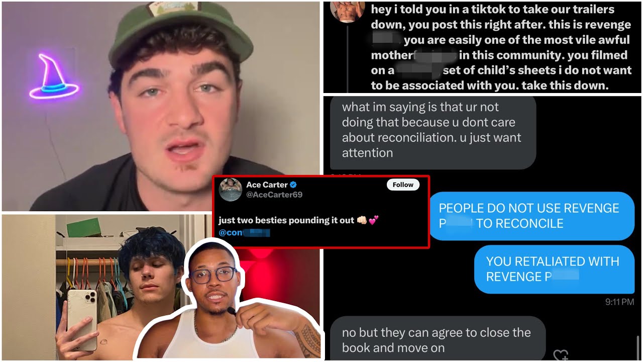 Ace Carter Releases Revenge Videos of Another Performer (Connor.Payton ...