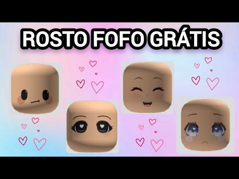 como fazer rosto de graça no roblox - YouTube