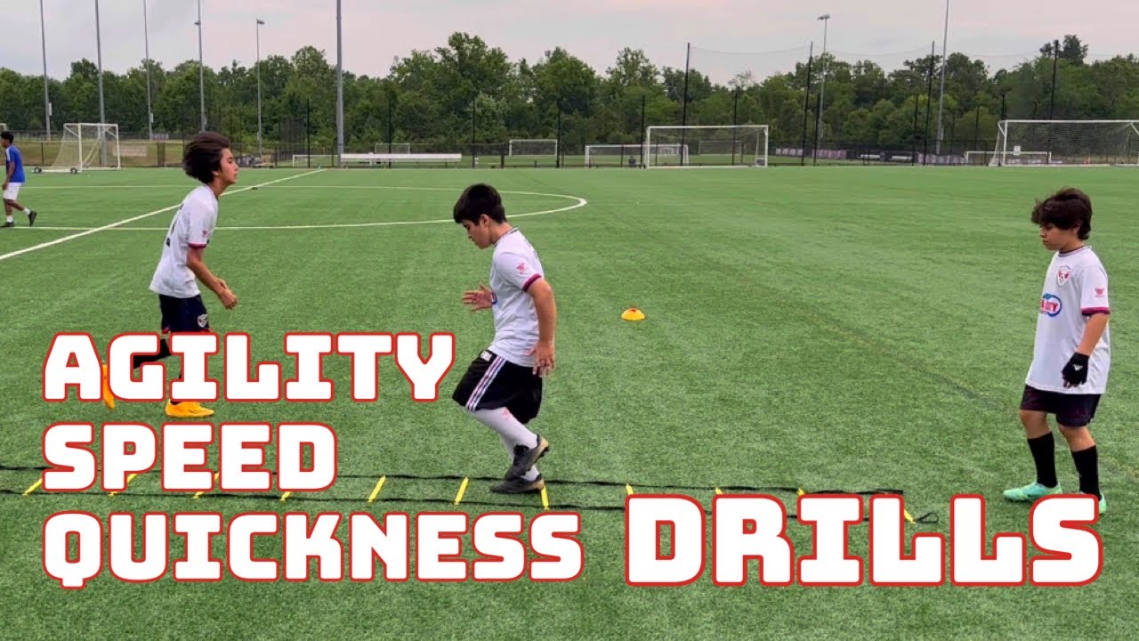 EAGLE FC Youth Training - Agility, Speed, Quickness - YouTube