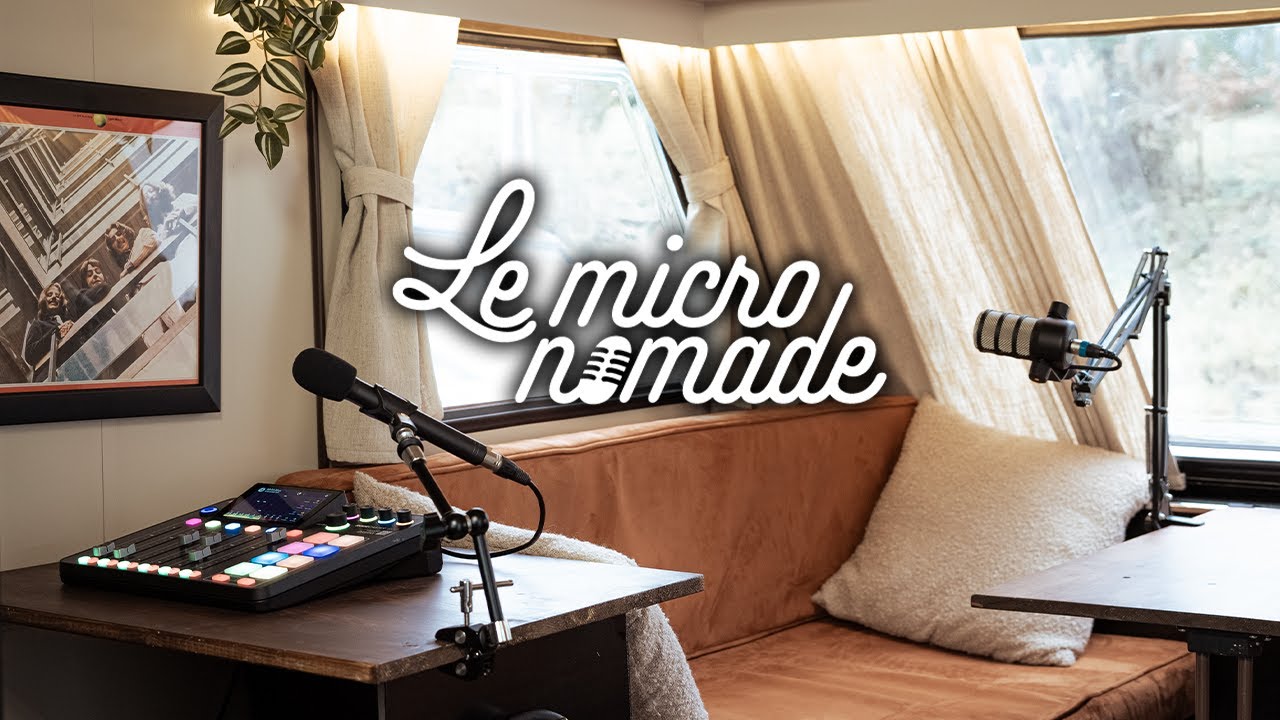 Le 1er studio podcast nomade ! - YouTube