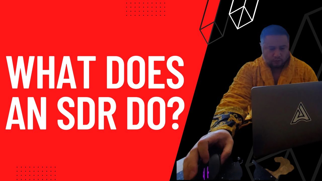 What Does an SDR Do? - YouTube