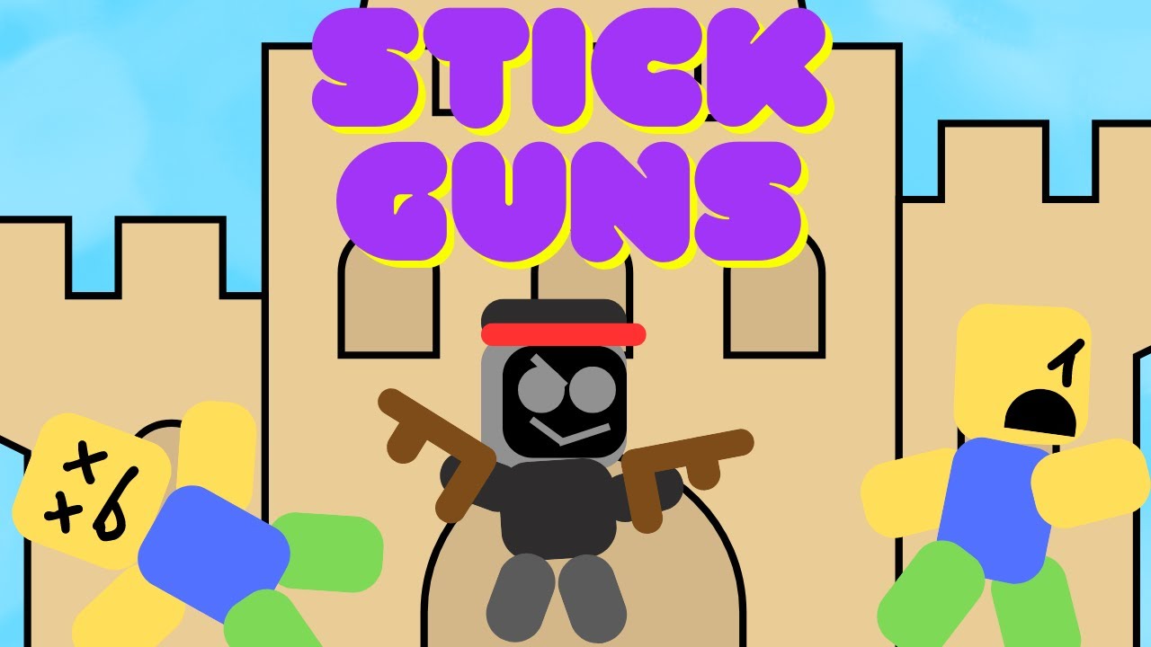 DOMINATING in Roblox stick guns 2 - YouTube