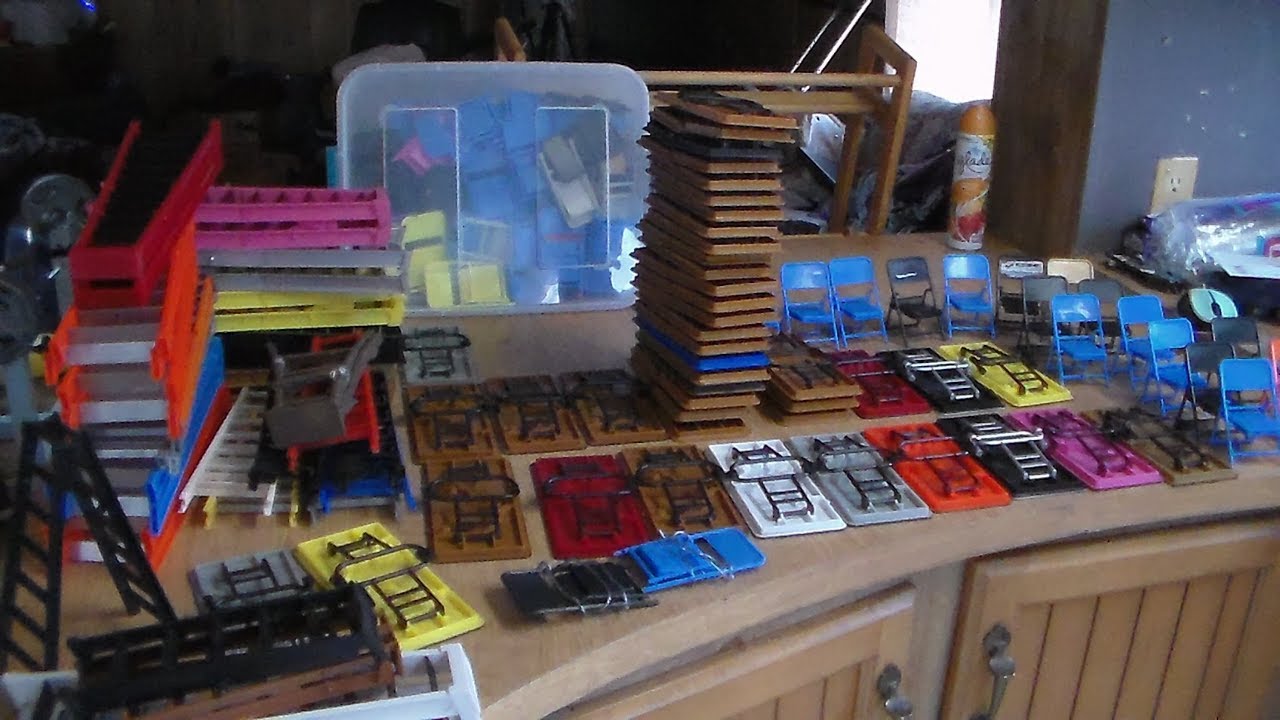 HUGE WWE WWF TABLES LADDERS AND CHAIRS COLLECTION! - YouTube