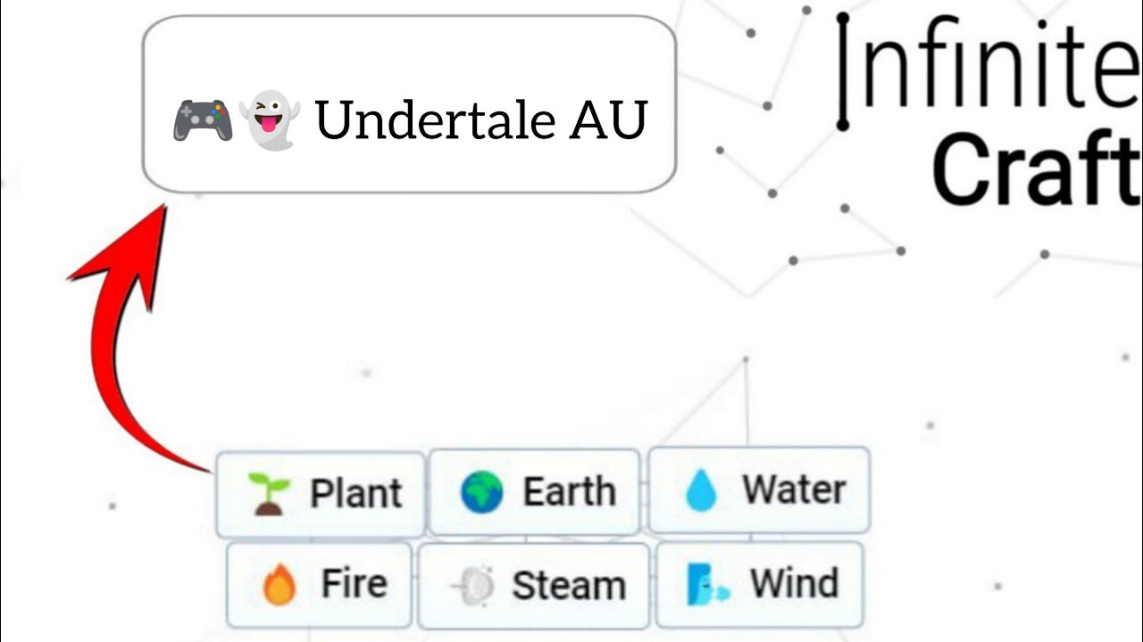 How to make Undertale AU in infinite craft | infinity craft - YouTube