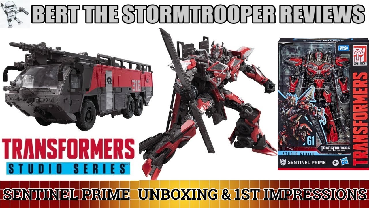 Transformers Studio Series 61 SENTINEL PRIME! 1st Impressions Review by ...