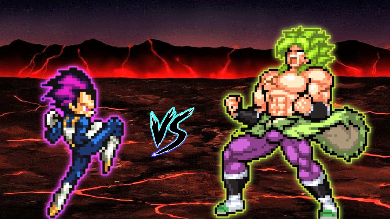 🔥Vegeta Ultra Ego (New) VS Broly DBS in Jump Force Mugen - YouTube