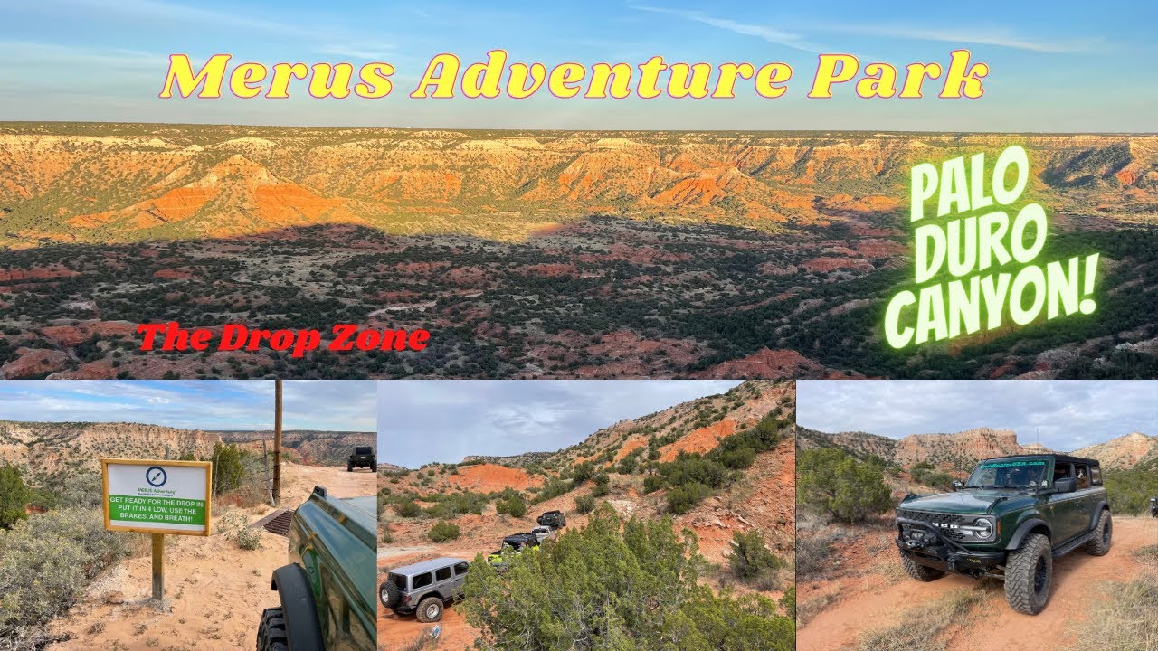 Merus Adventure Park The Drop Zone Off Road in The Bronco - YouTube
