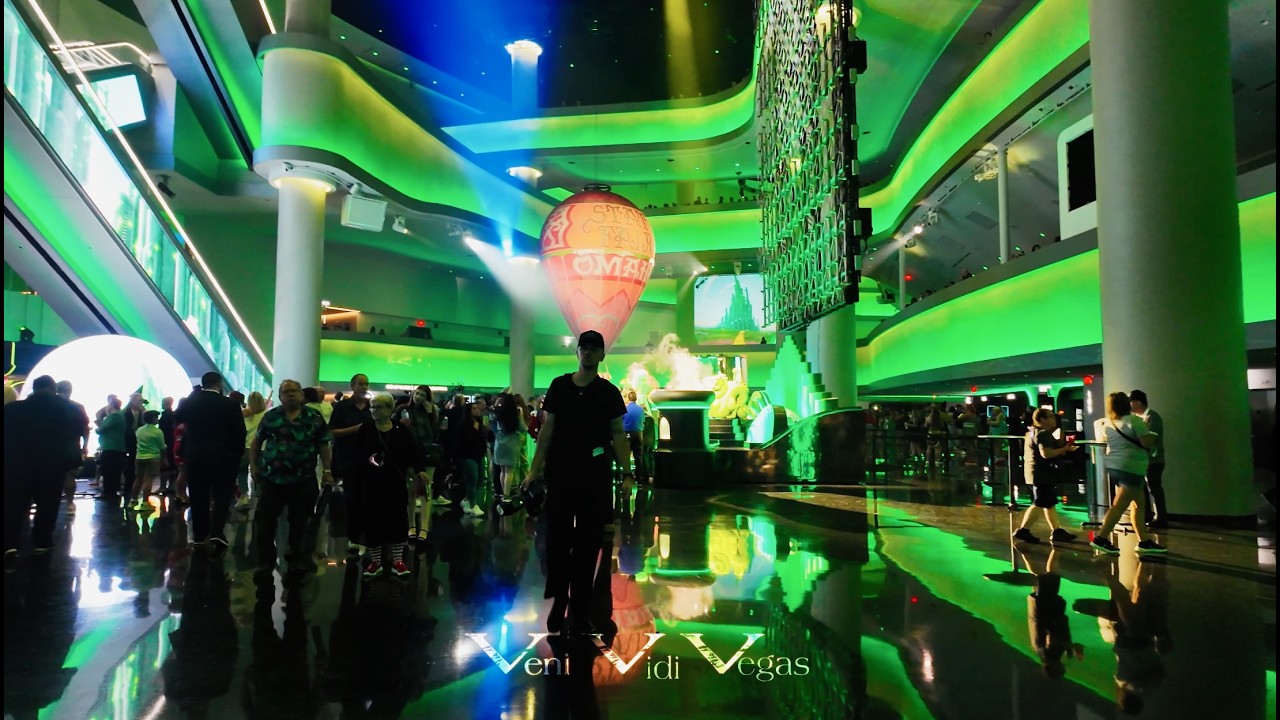 PREMIER of the Wizard of Oz @ Sphere Las Vegas - Atrium WALKING TOUR ...