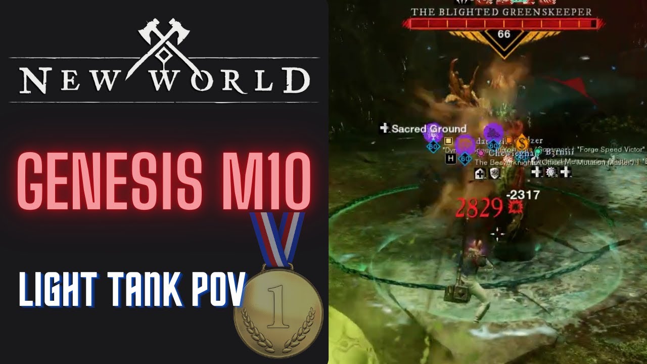 New World - Genesis M10 Gold [Light Tank POV] - YouTube
