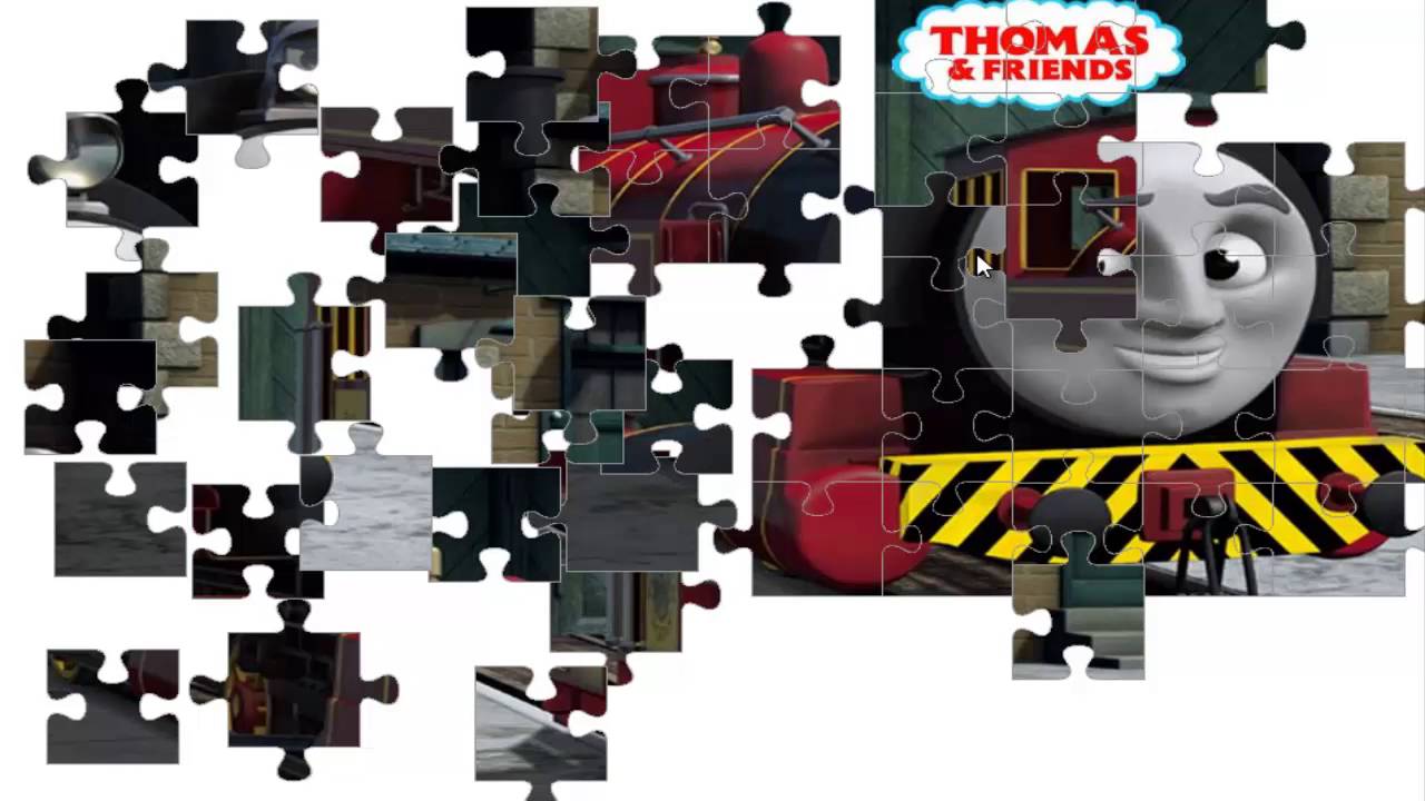 Thomas the Tank Puzzle Games For Kids - Thomas and Friends - YouTube
