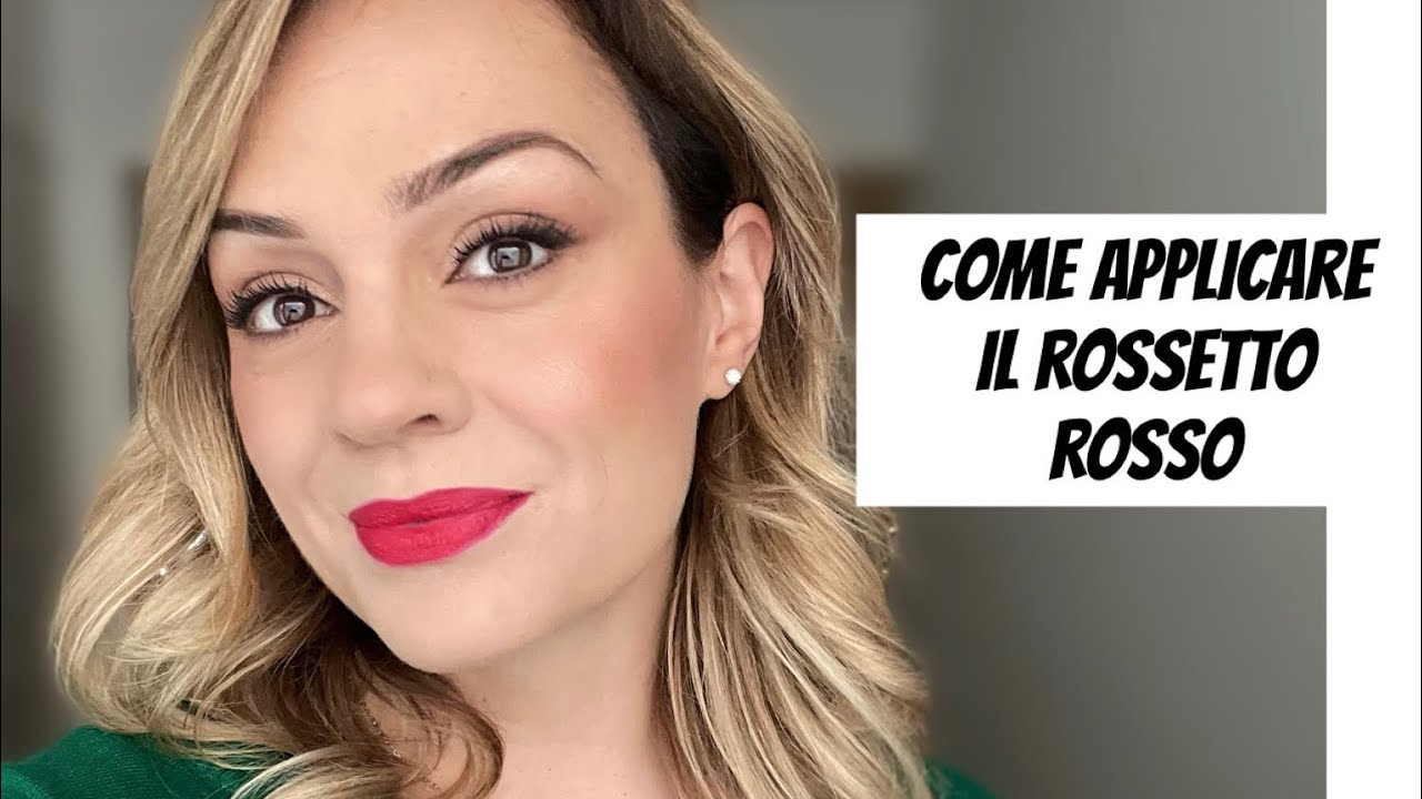 Come mettere il rossetto rosso: consigli per una truccate le labbra ...