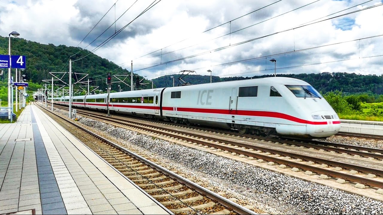 *Spezial* - ICE 1 bis ICE 4 - From slow to fast !! - YouTube
