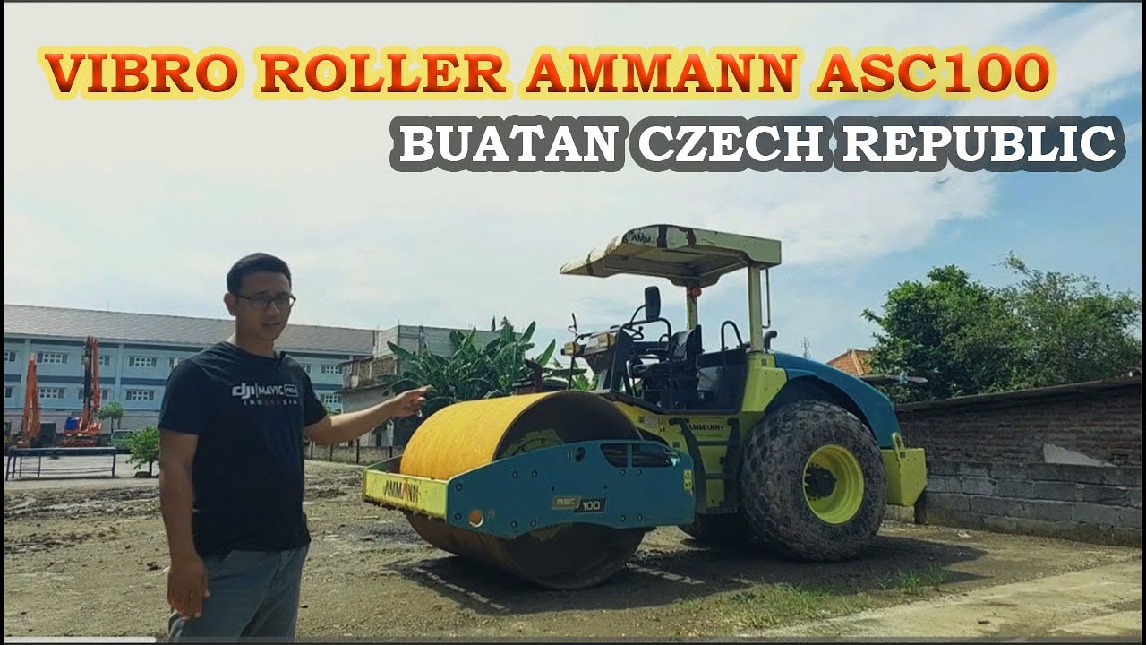 REVIEW VIBRO ROLLER AMMANN ASC100 - YouTube