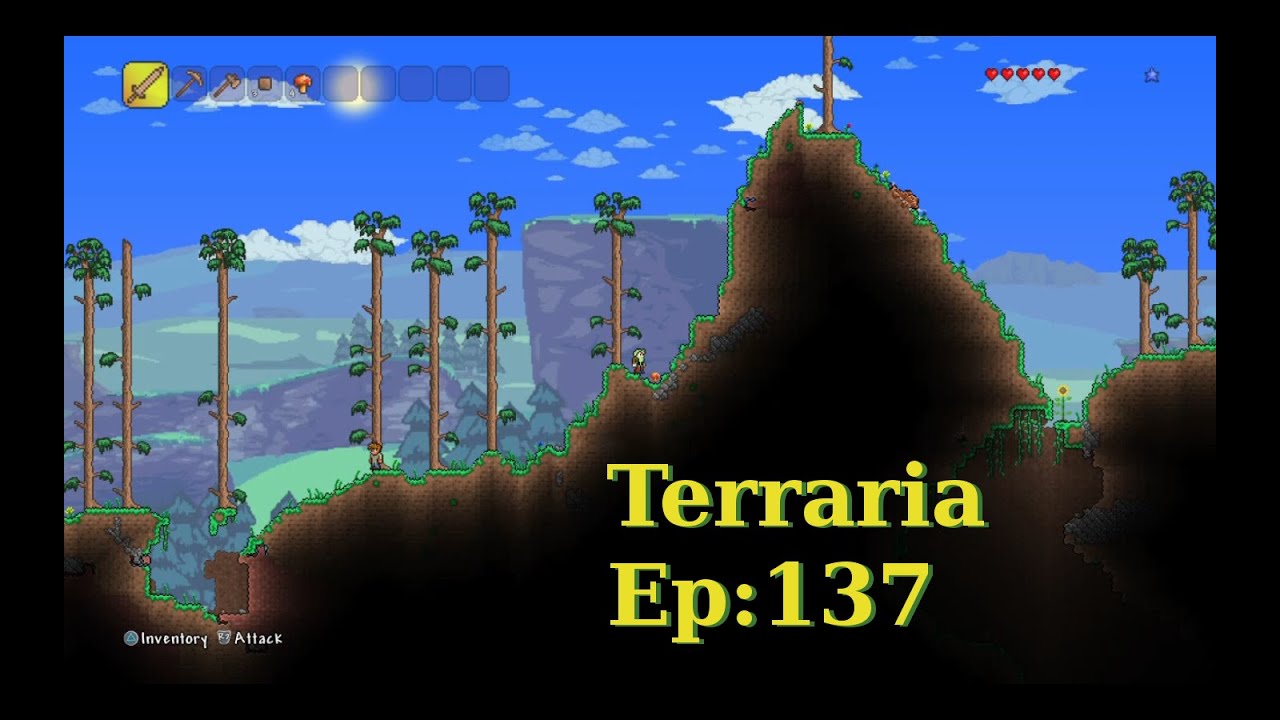 Terraria Ep: 137 - Orange Bloodroot - YouTube