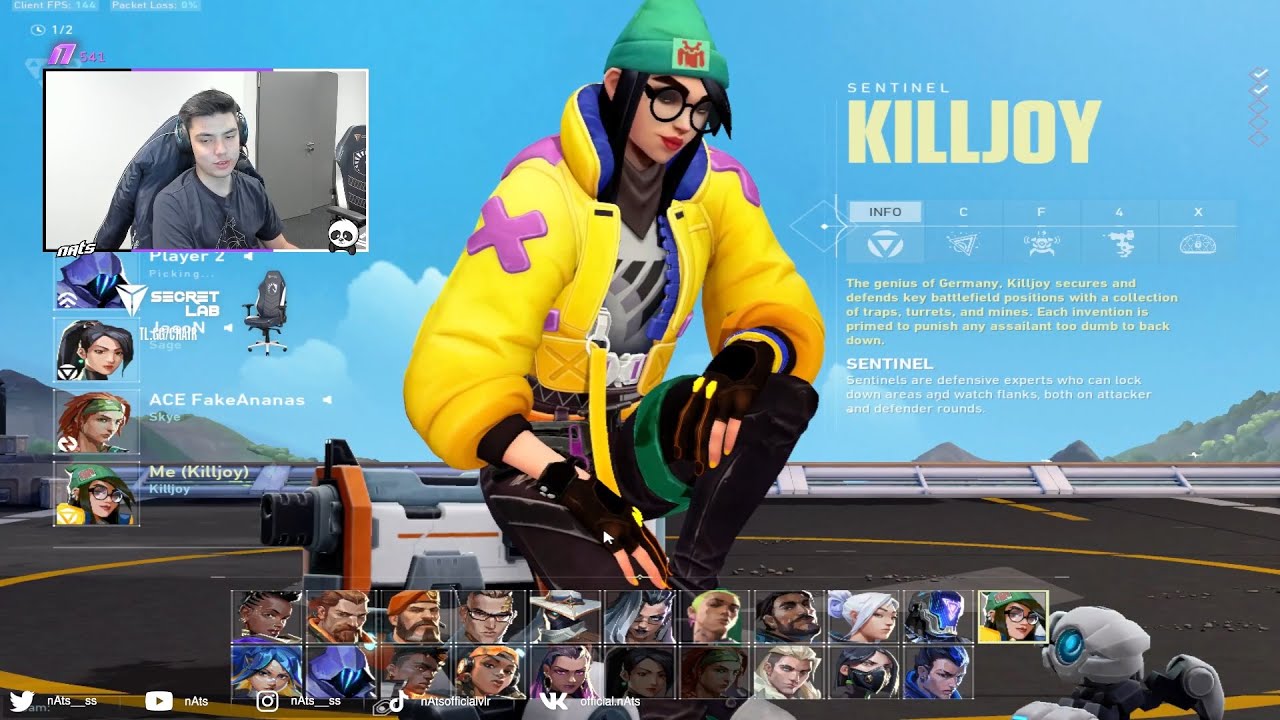 SPLIT! MVP! NATS KILLJOY VALORANT RANKED GAMEPLAY [Full Match VOD] - YouTube