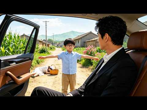 Niño rural de 5 años detiene el auto del CEO para salvar a su mamá…descubre que el CEO es su padre!
