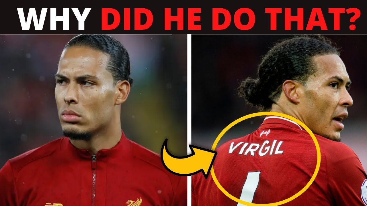 The Sad Reason Van Dijk Prefers To Play With "Virgil" On His Shirt ...