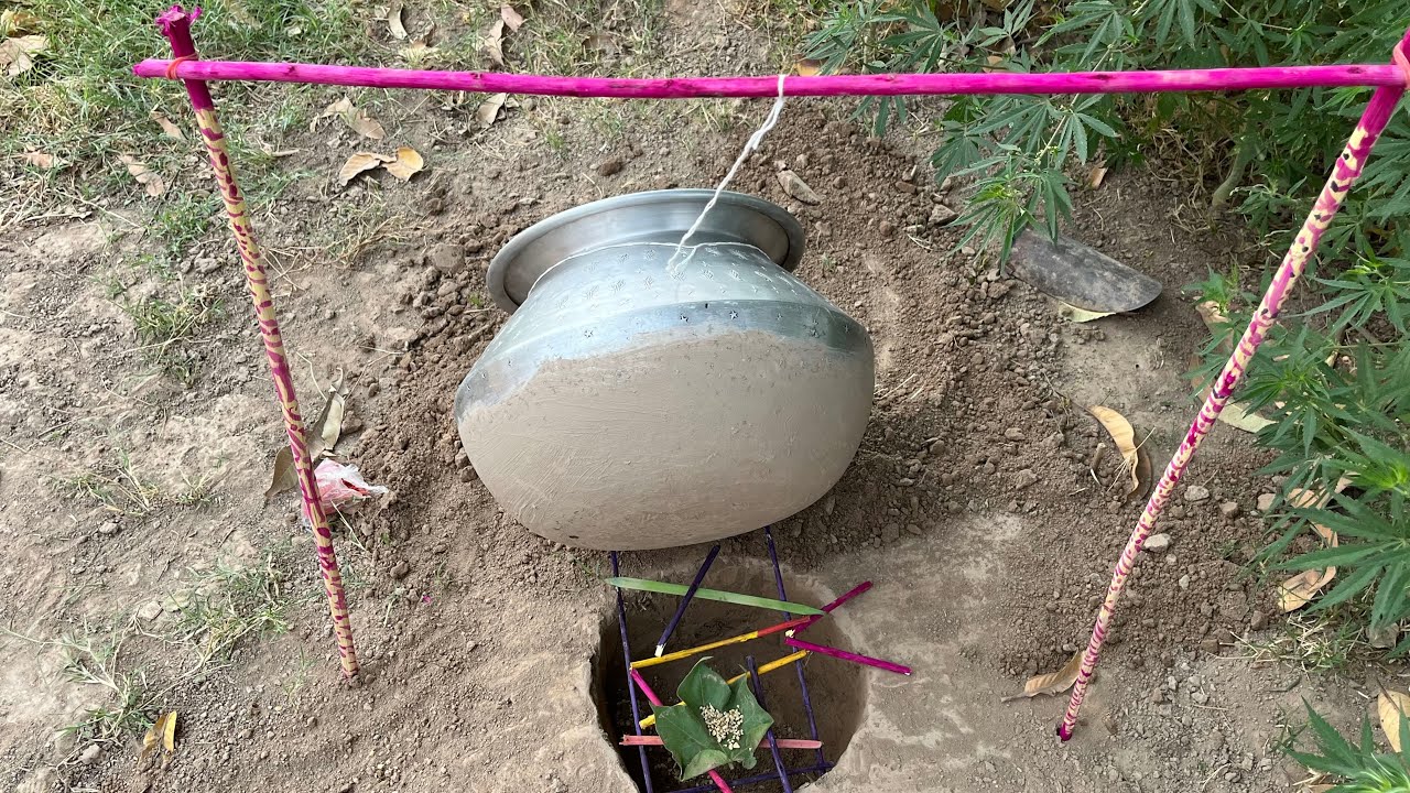 Quail Birds Traps Using Pot | How To Make Quail Btair Traps | - YouTube