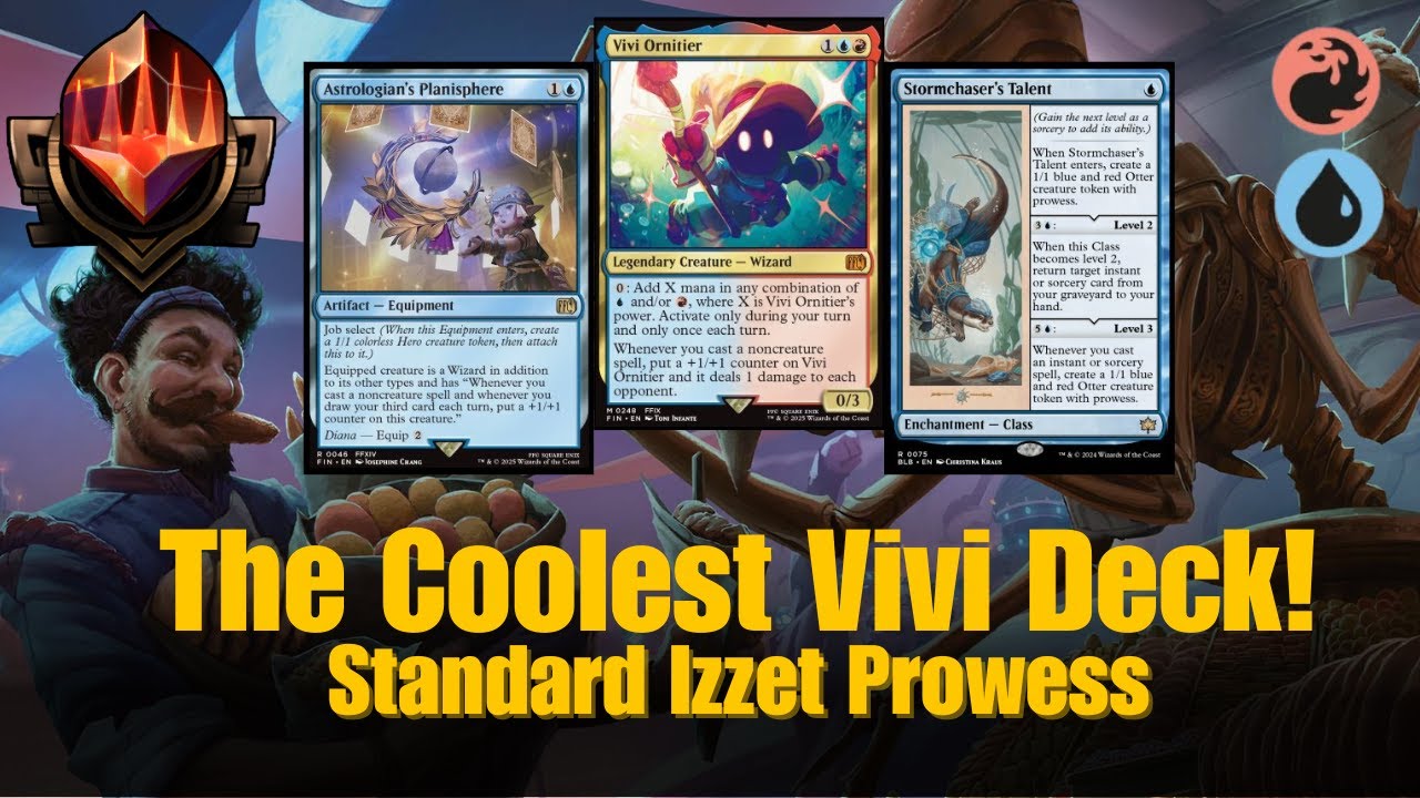 The BEST Vivi Deck!!!│Izzet Prowess Bo3 Standard Mtg Arena - YouTube