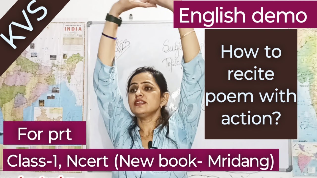 Kvs English prt demo class|| How to recite poem with action? - YouTube
