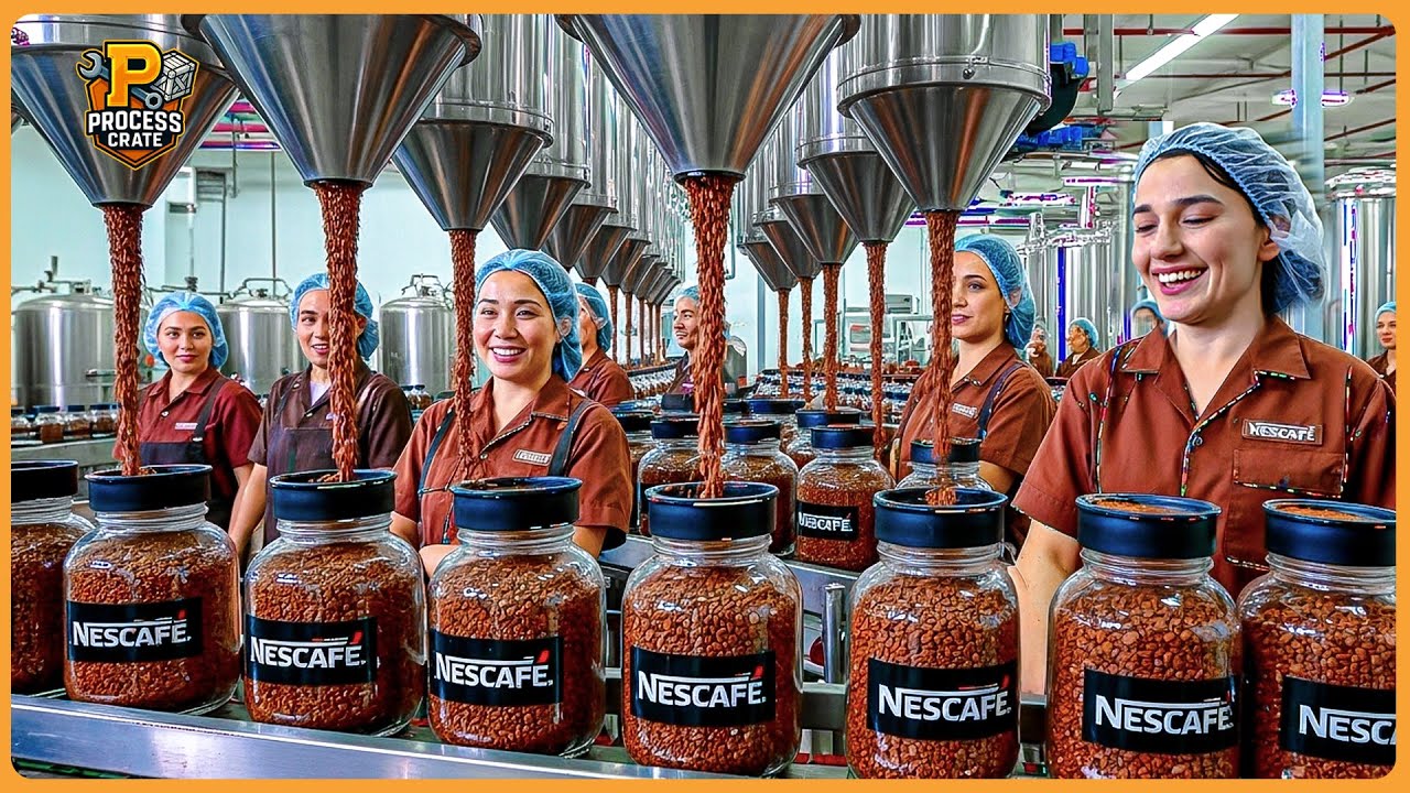 How Instant Coffee Is Made In Factory - YouTube