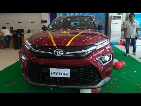 toyota hyrider hybrid car unveiled at toyota camdir showroom Lekhi ...