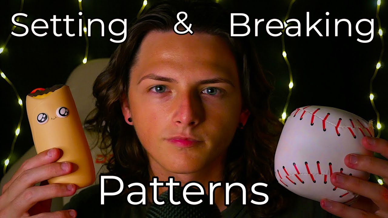ASMR Setting and Breaking Patterns - YouTube
