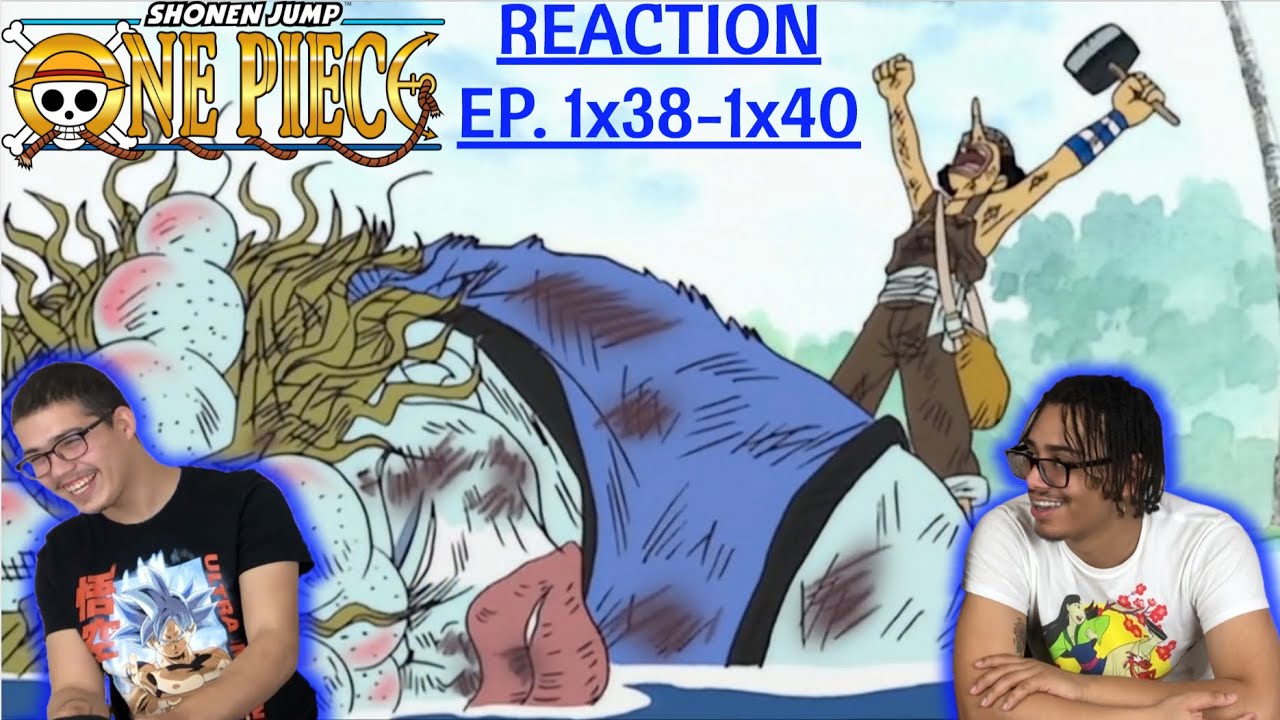 USOPP HAMMER!! 😂 ONE PIECE EP. 1x38 - 1x40 REACTION!!! - YouTube