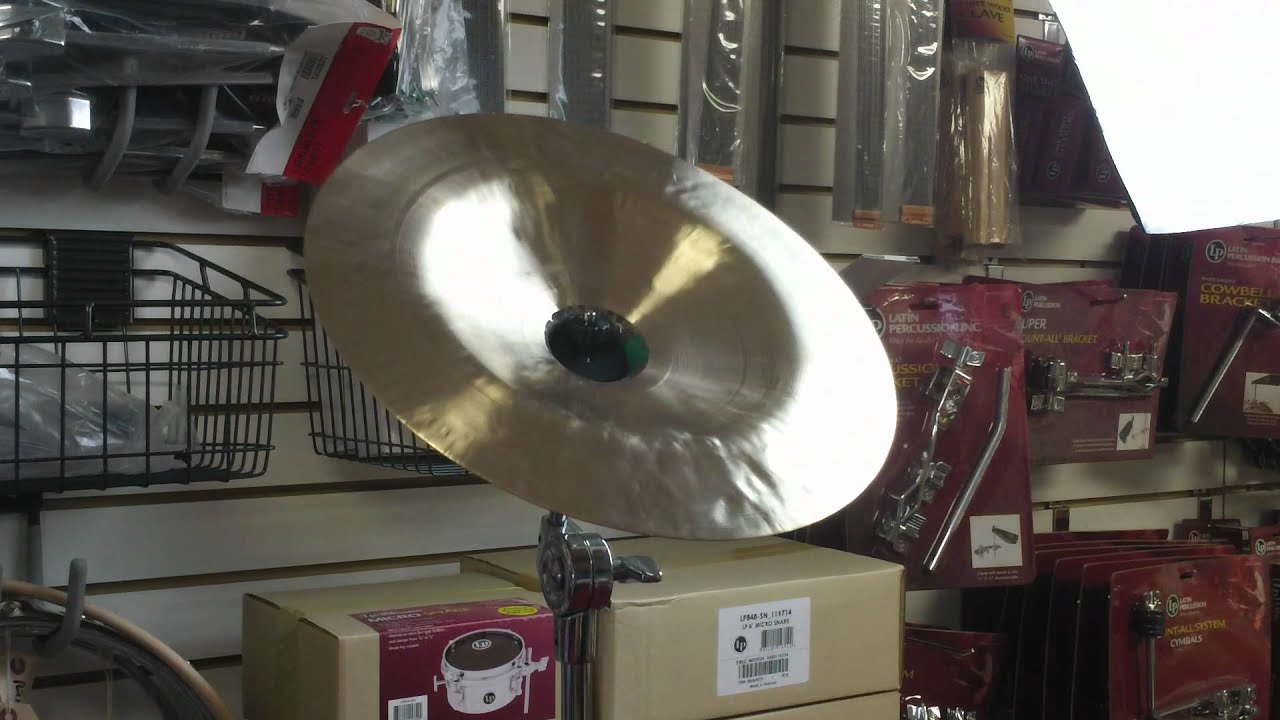 Wuhan 12" China Cymbal Philly Drums Crash - YouTube