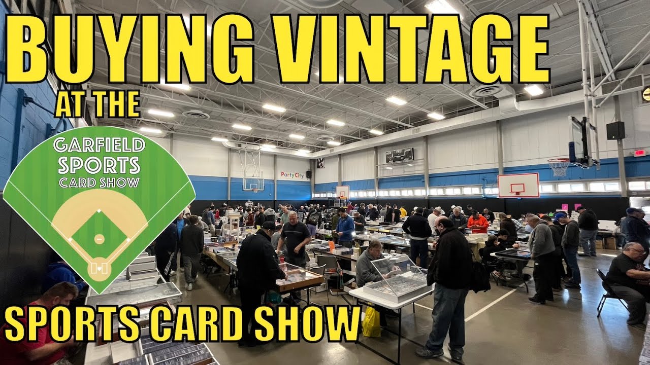 Vintage Baseball Card Show - Garfield, NJ Sports Card Show! - YouTube