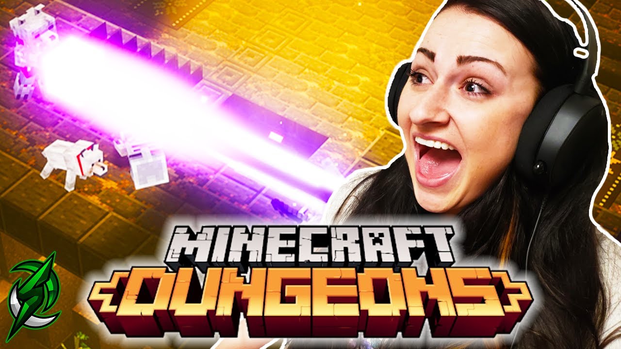 *GAMER GIRL* Plays MINECRAFT DUNGEONS! - YouTube