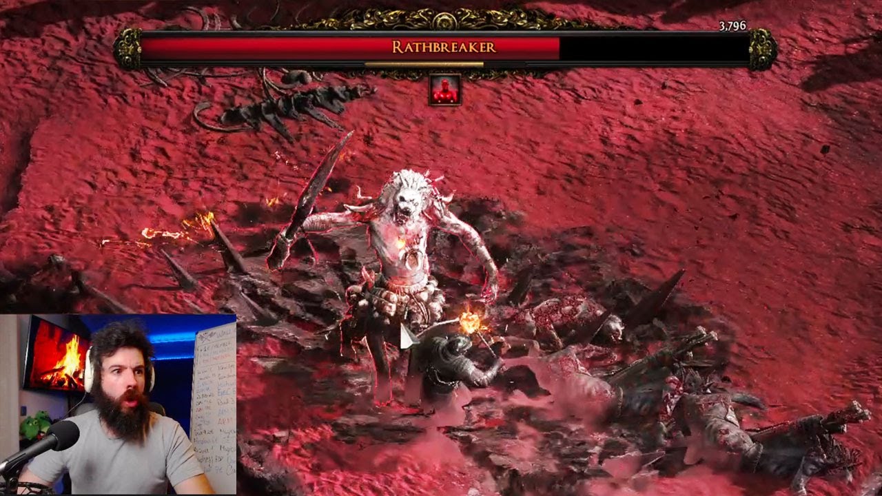 Get AWAY From The Wall - Rathbreaker (Path of Exile 2 - Warrior ...