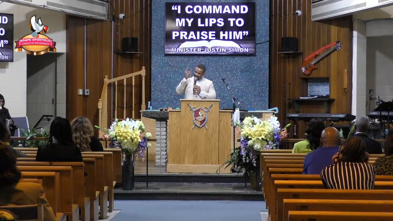 Agape Apostolic Church of Deliverance Live Service - YouTube