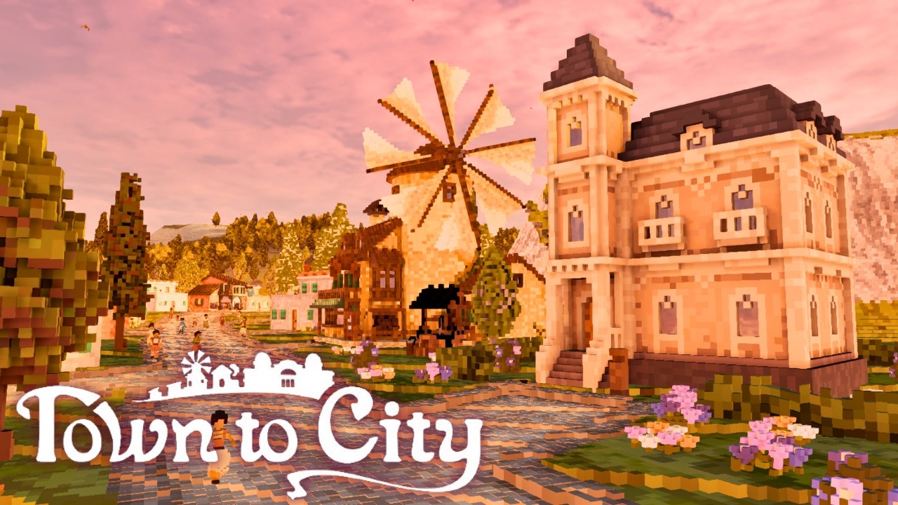 Building a Cozy City | Town to City - YouTube