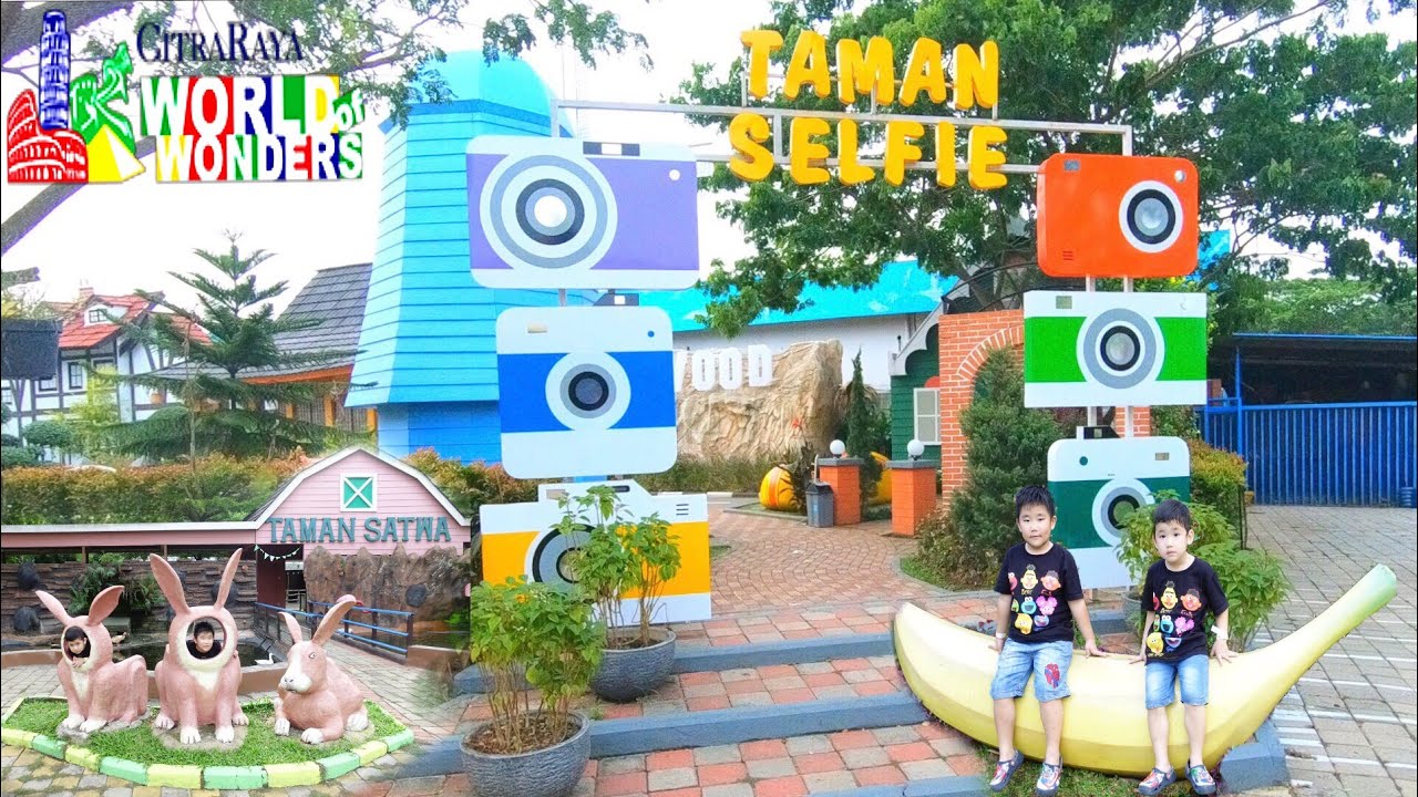 Citra Raya WORLD OF WONDERS Theme Park (Part 3) | Taman Selfie Banyak ...
