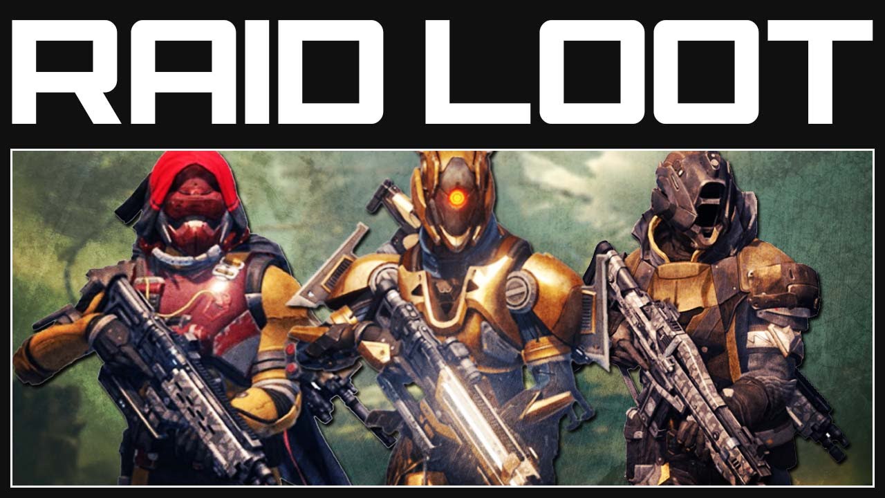 Destiny Raid Loot Rewards - Rare Weapons and Gear | Destiny Gameplay ...
