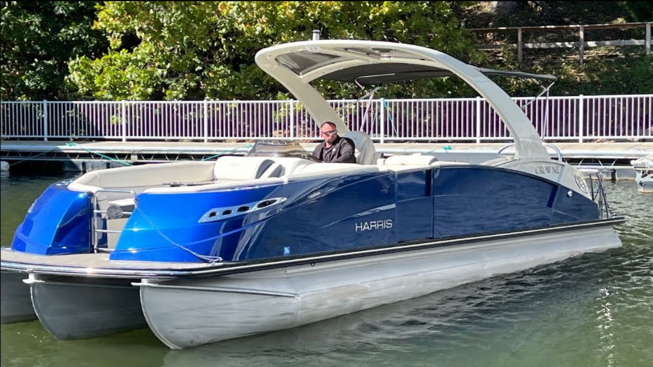 2016 Harris Crowne 250 Available at MarineMax Lake Ozark - YouTube